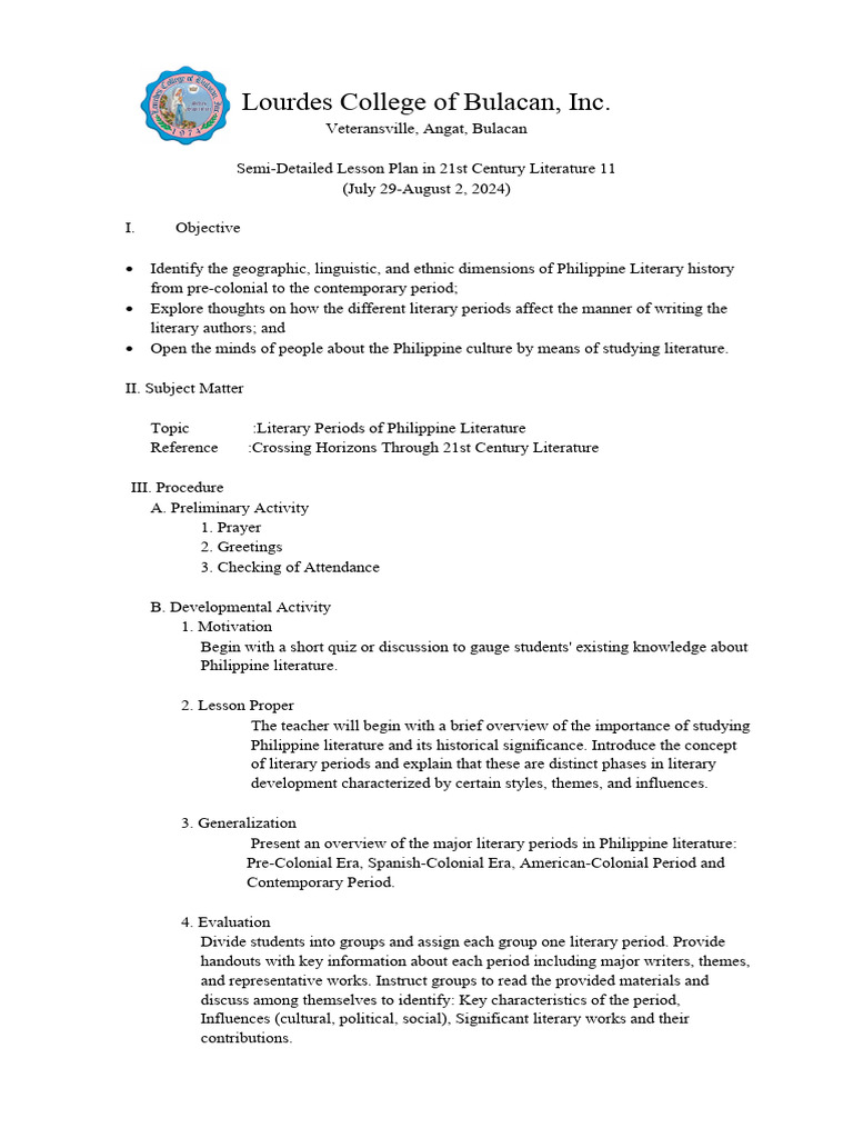 Grade11LP (1) (AutoRecovered) | PDF | Communication | Lesson Plan