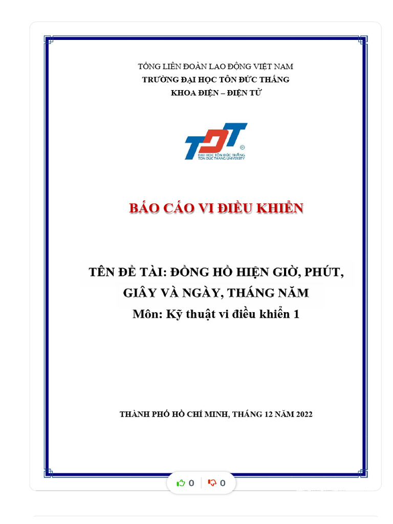 (123doc) Tieu Luan Bao Cao Vi Dieu Khien Thiet Ke Mach Dong Ho Thoi Gian Thuc Hien Thi Gio Phut ...