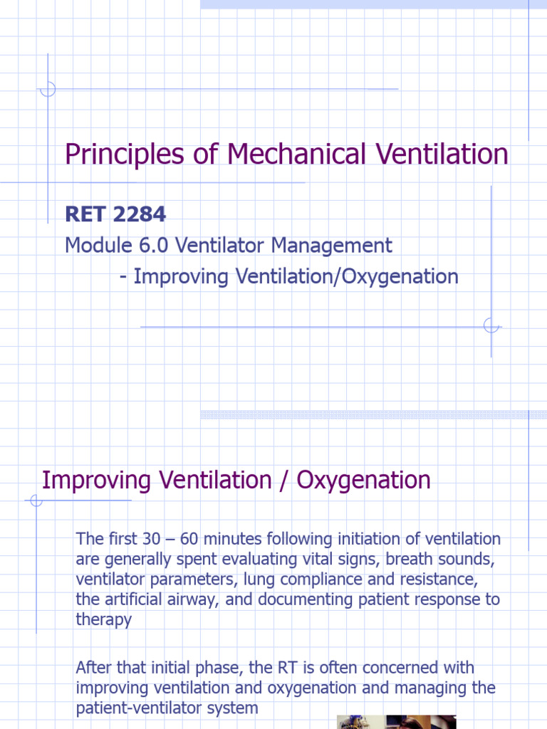 Ventilator Management Guide | PDF | Breathing | Respiratory System