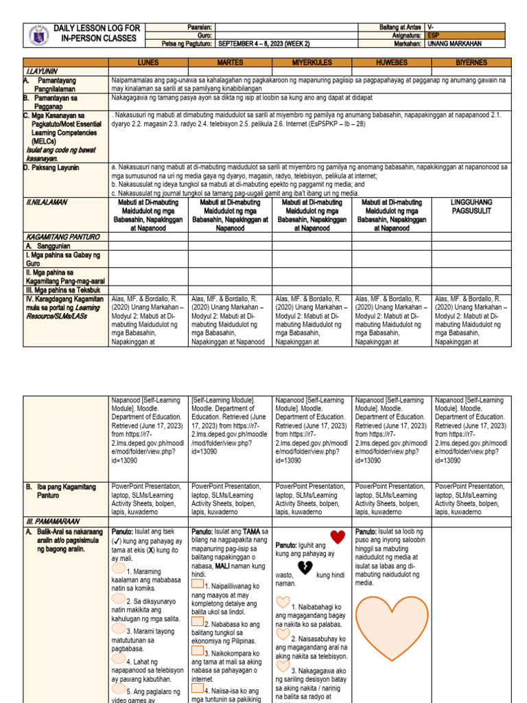 Week 2 Esp | PDF