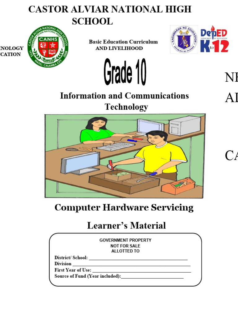 TLE - ICT - CHS - GRADE - 10 - LM Word | PDF | Entrepreneurship | Computer Network