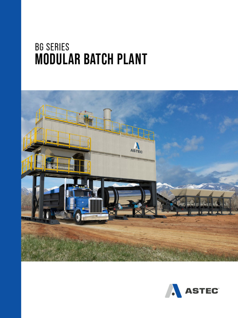 2021 BG Series Batch Plant Brochure | PDF