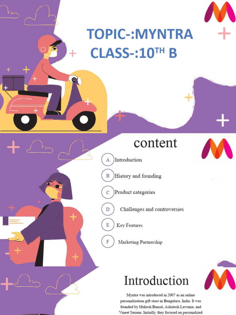 Myntra | PDF | E Commerce | Brand