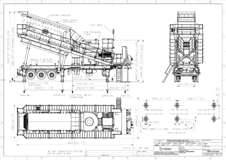 NW300HPS GA Drawing | PDF