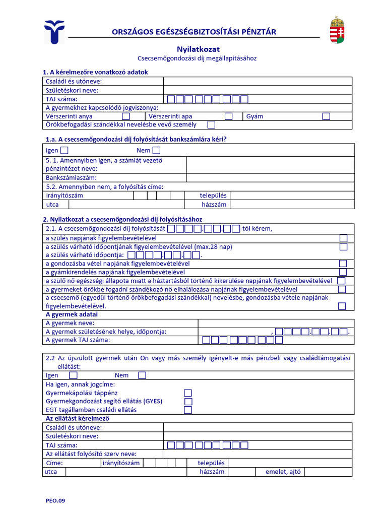 CSED Nyilatkozat | PDF