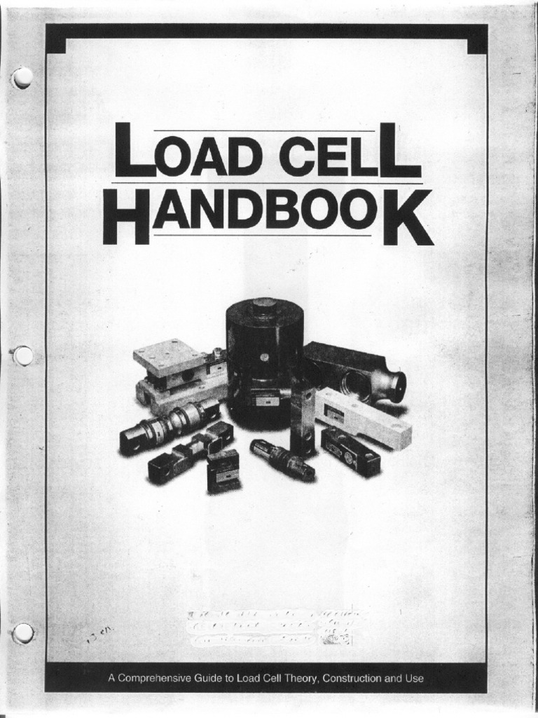 manual load cell handbook | PDF