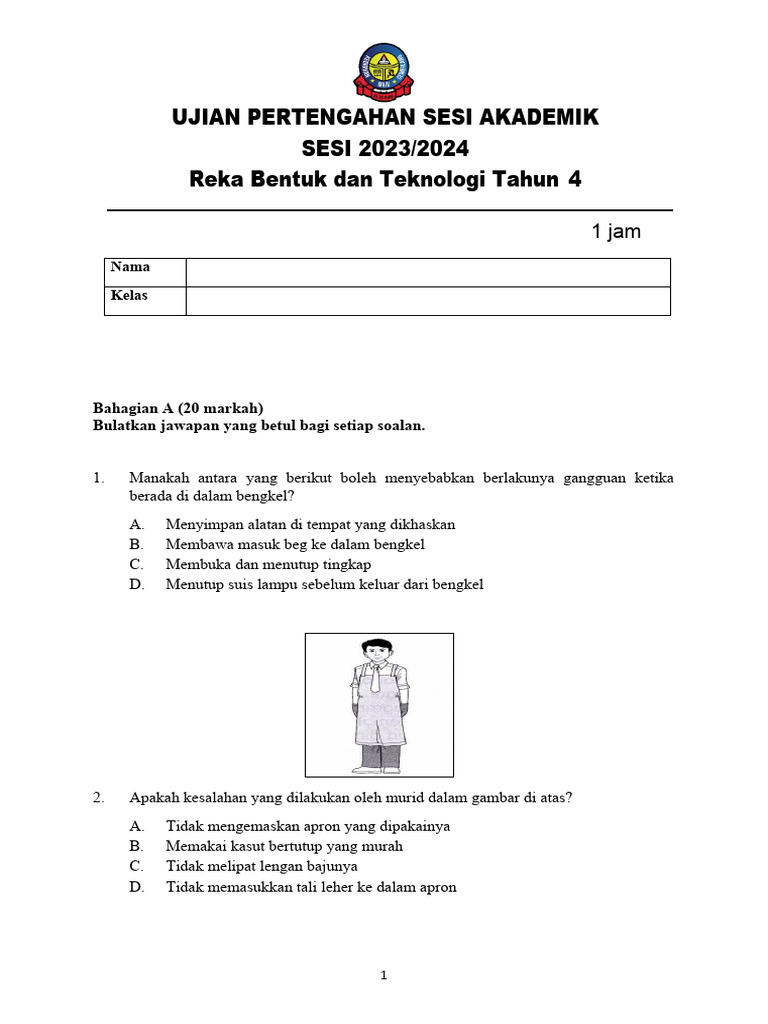 Upsa T4 RBT 2023 | PDF | Karier & Perkembangan