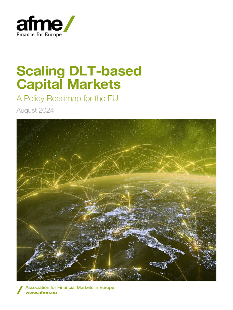 DLT-based Capital Markets | PDF | Securities (Finance) | European Union