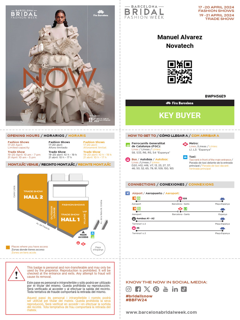 Ticket - BBFW 2024 | PDF