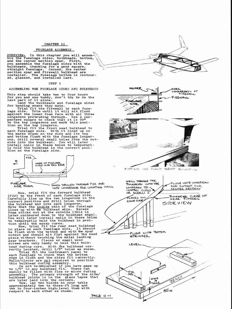 Burt Rutan Varieze Aircraft Plan A2 Compress | PDF