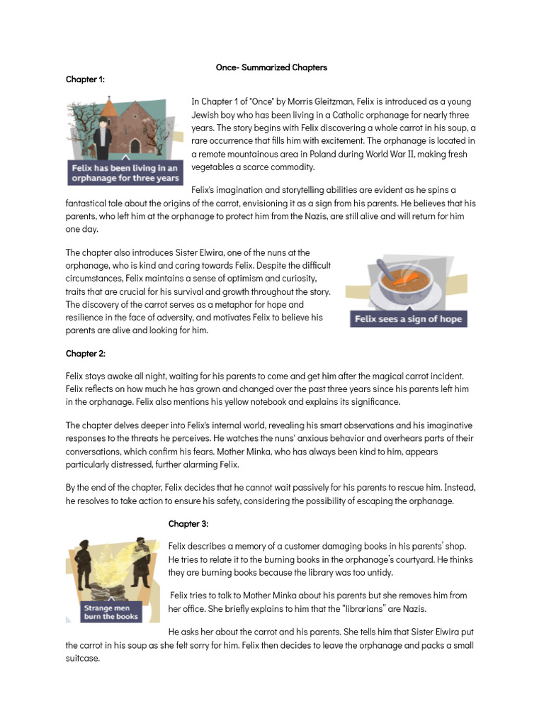 Once Summarized Chapters | PDF | Fear