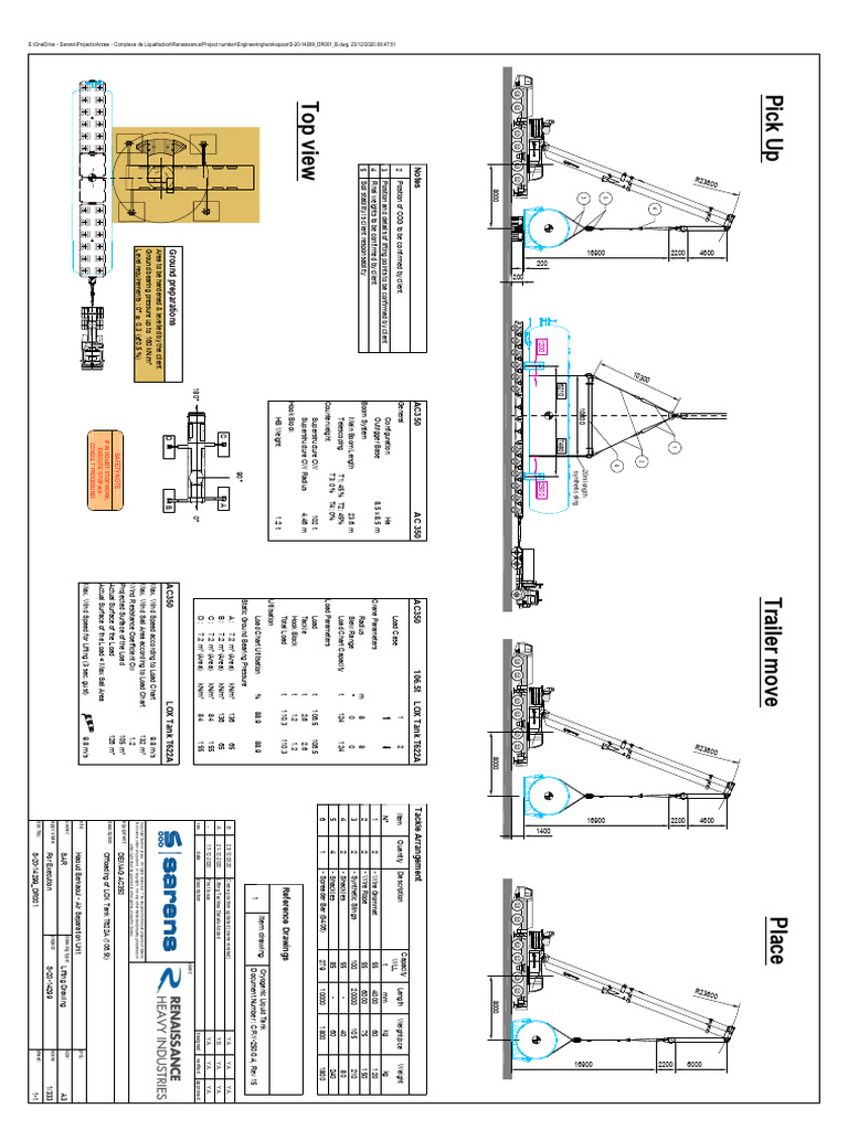 S-20-14299 - DR001 B LOX TANK Offloading Study | PDF | Crane (Machine)