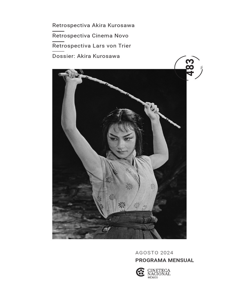 Programa Mensual Cineteca Agosto 2024 | PDF