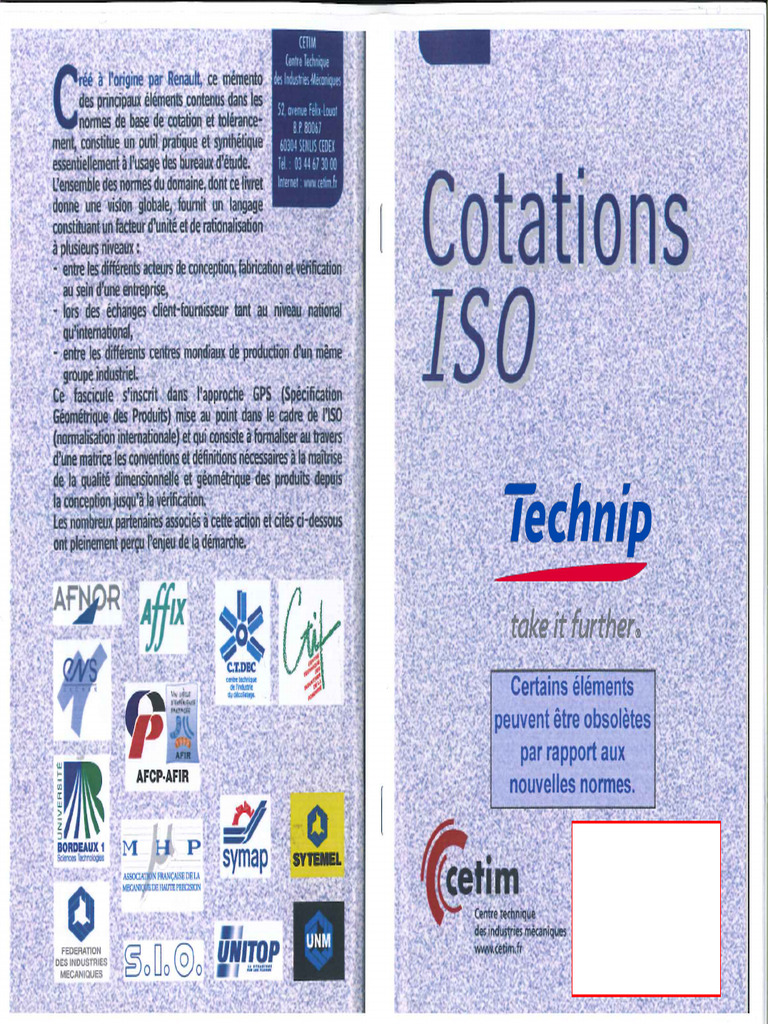 Cotation ISO | PDF