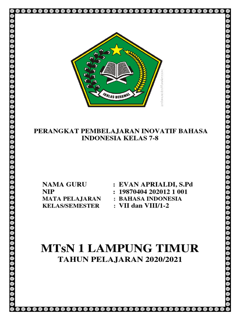 Perangkat Pemb. Inovatif Bindo 2022-2023 | PDF