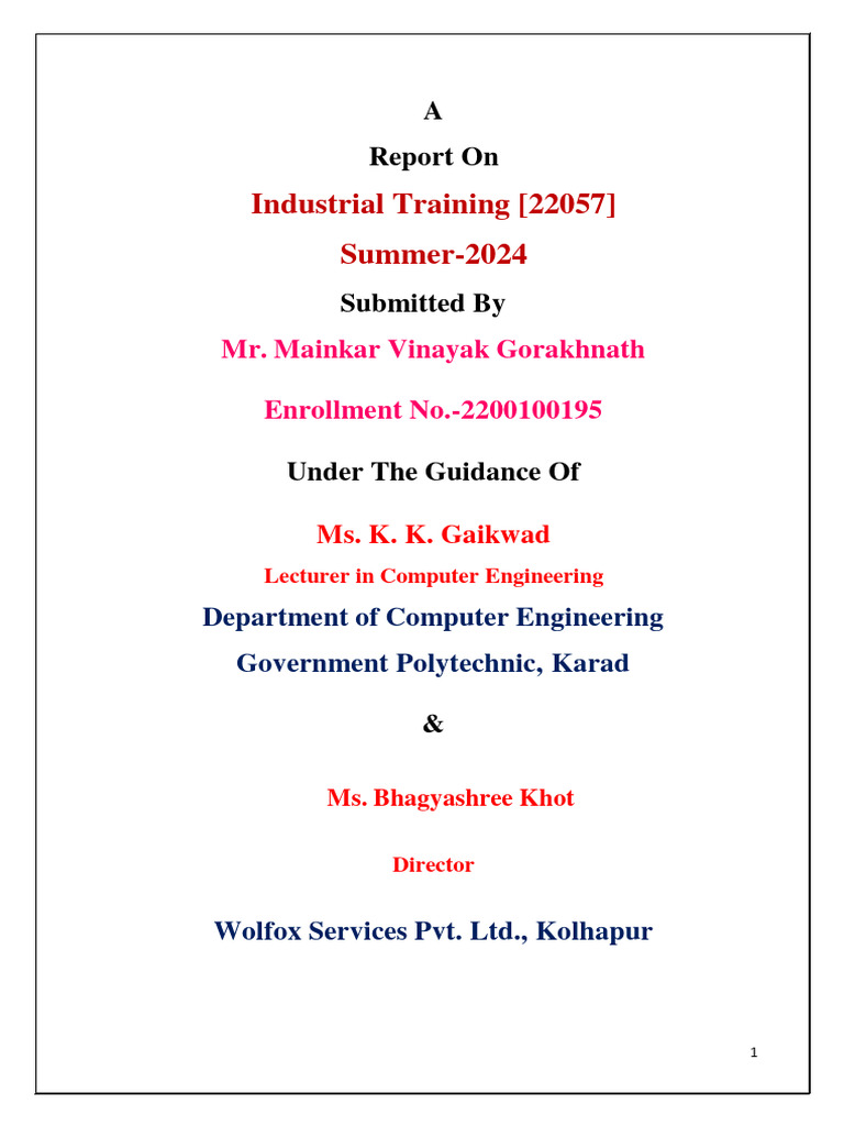 Report Industrial | PDF | Strength Training | Android (Operating System)