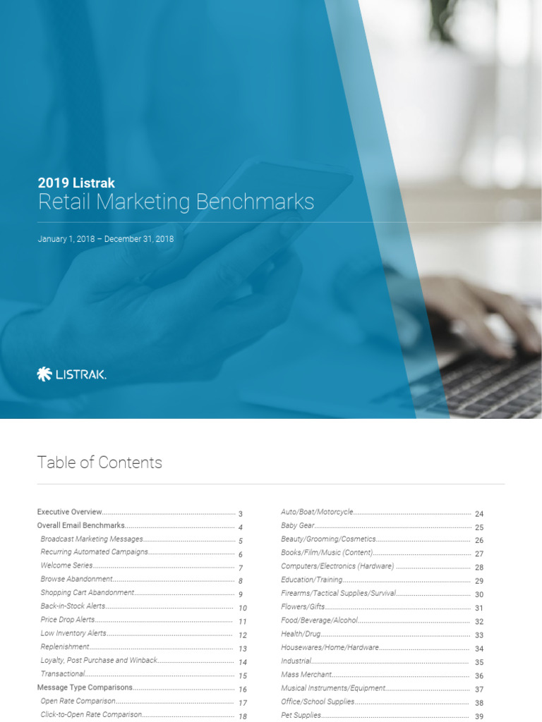 2019 Retail Marketing Benchmarks | PDF | Retail | Business Economics
