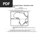 Geography IGCSE 0460 Coast Notes | PDF | Coast | Shoal