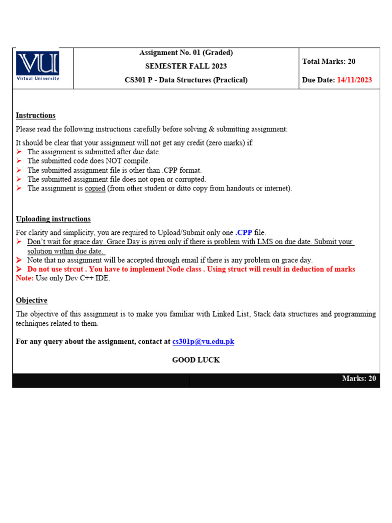 FALL 2023 Assignment 1 (CS301p) | PDF | Data Management | Software ... FALL 2023 Assignment 1 (CS301p) | PDF | Data Management | Software ...