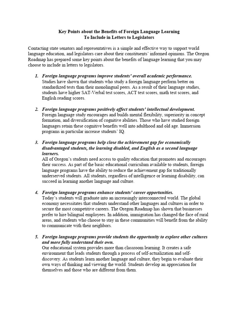 Roadmap Talking Points | PDF | Foreign Language | Second Language