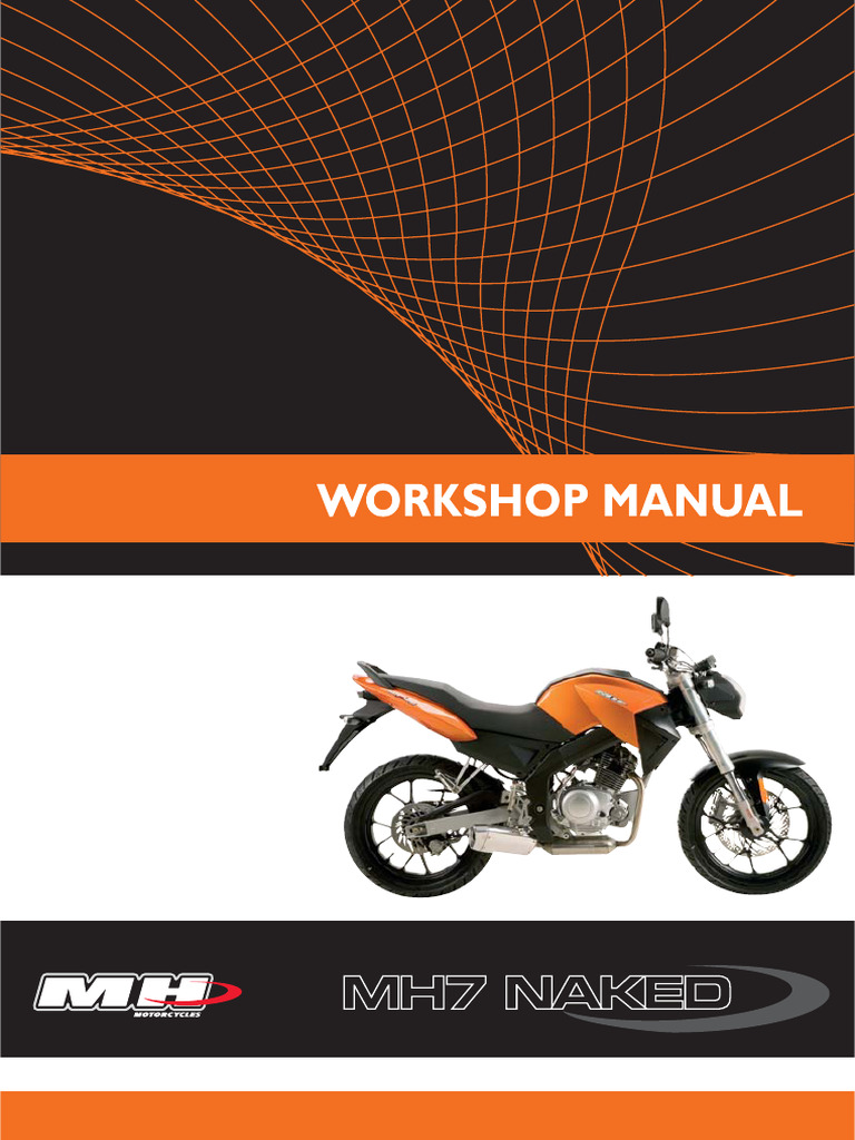 mh7 Naked | PDF | Nut (Hardware) | Brake