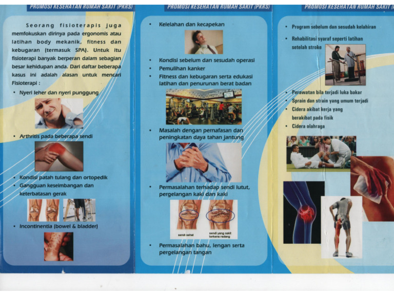 Leaflet Apakah Butuh Fisioterapi 2 | PDF