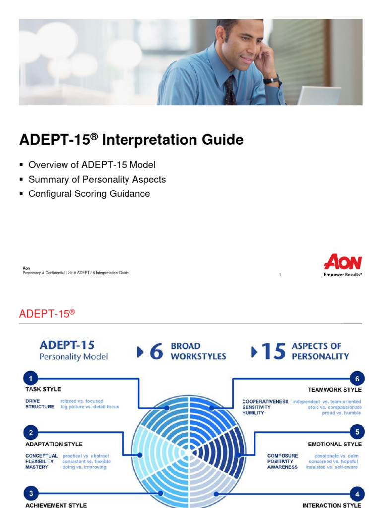 ADEPT Interpretation Guide | PDF | Cognitive Science | Psychology