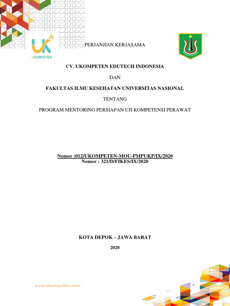Contoh MoU 1 | PDF
