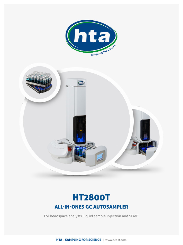 Flyer_HT2800T with GC2400 perkinelmer | PDF | Syringe | Injection ...