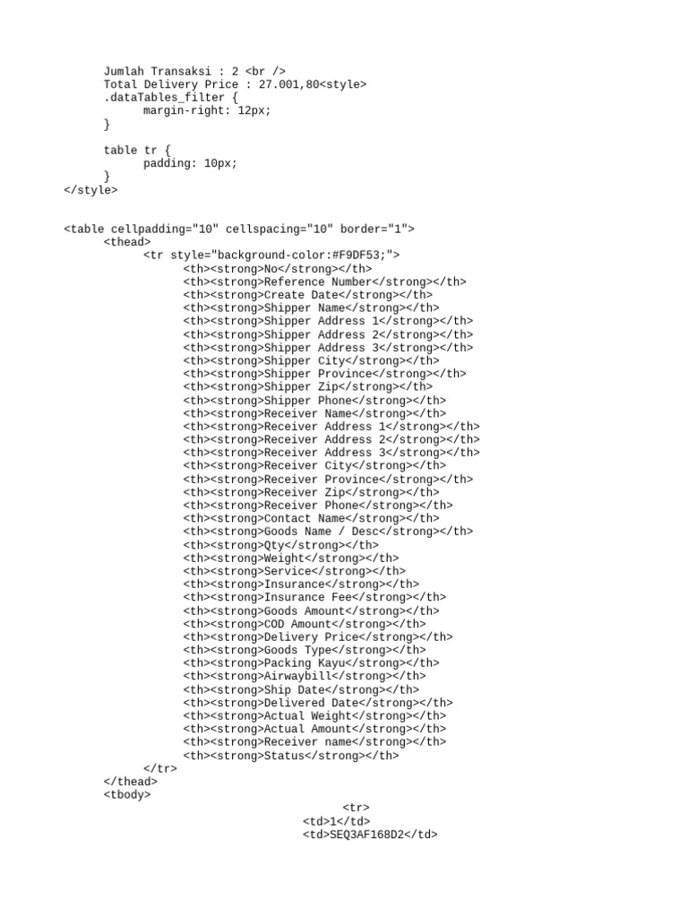Outbound Transaction | PDF | Computers