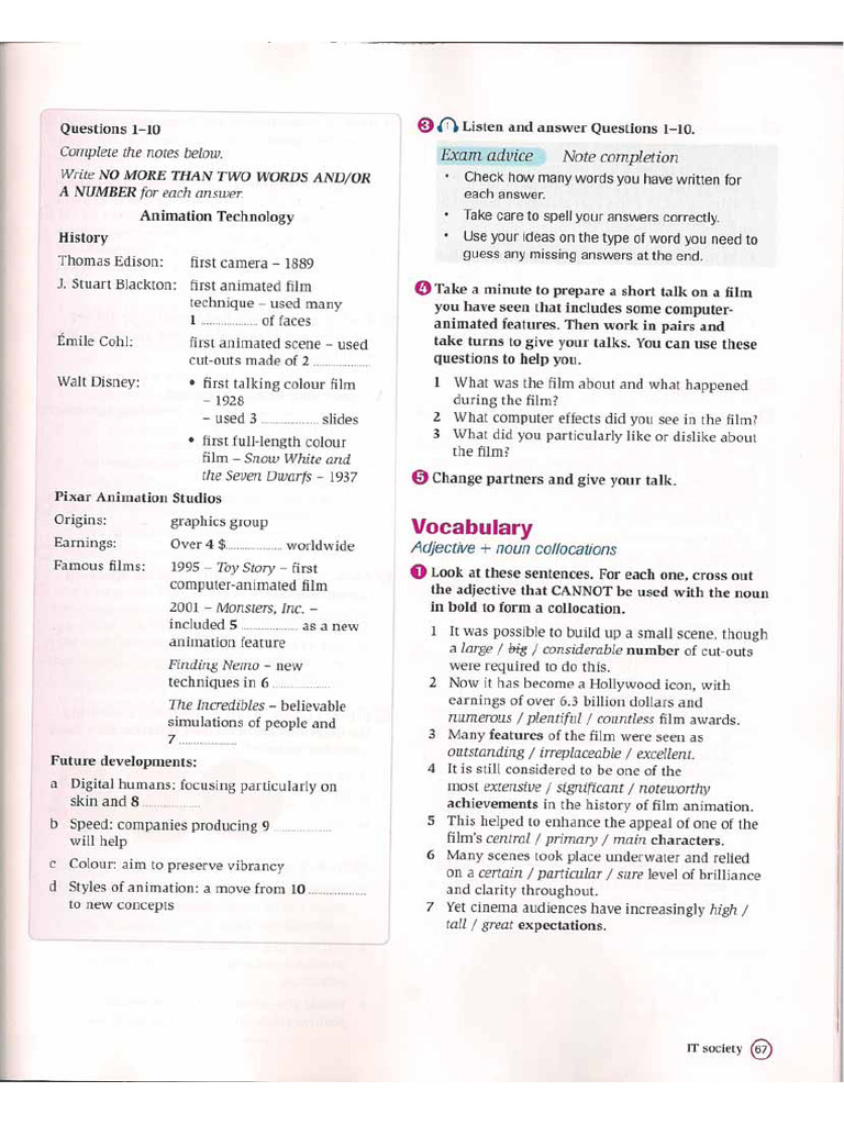 Listening Section 4 | PDF
