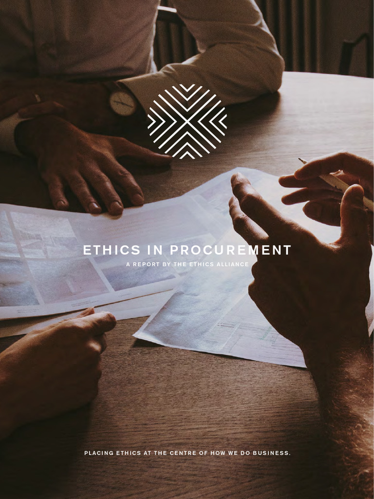 Ethics in Procurement | PDF | Procurement | Supply Chain