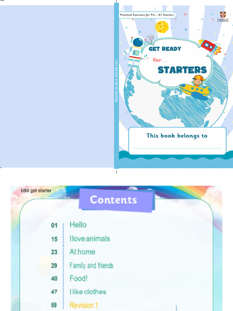 BTBT Get Ready Starters chuẩn PDF | PDF