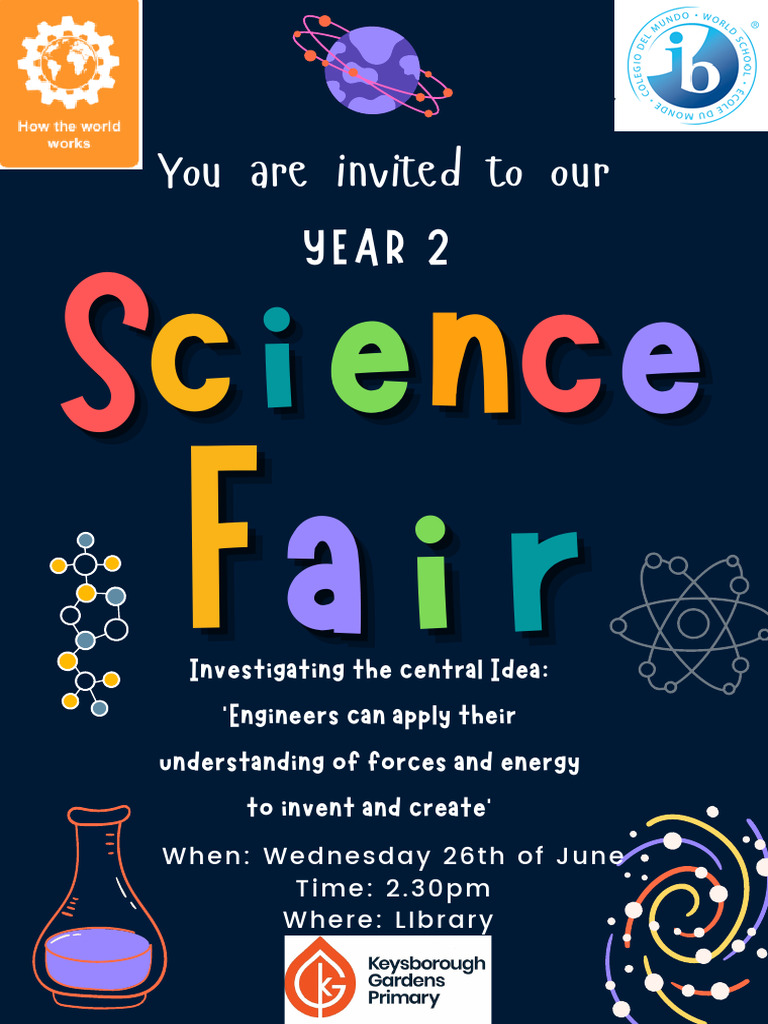 Year 2 Science Fair Promotion | PDF