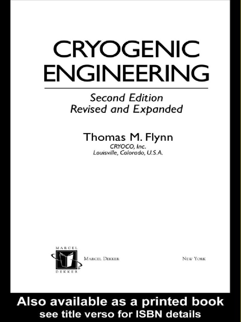 Cryogenic Engineering Overview | PDF | Natural Gas | Physical Sciences