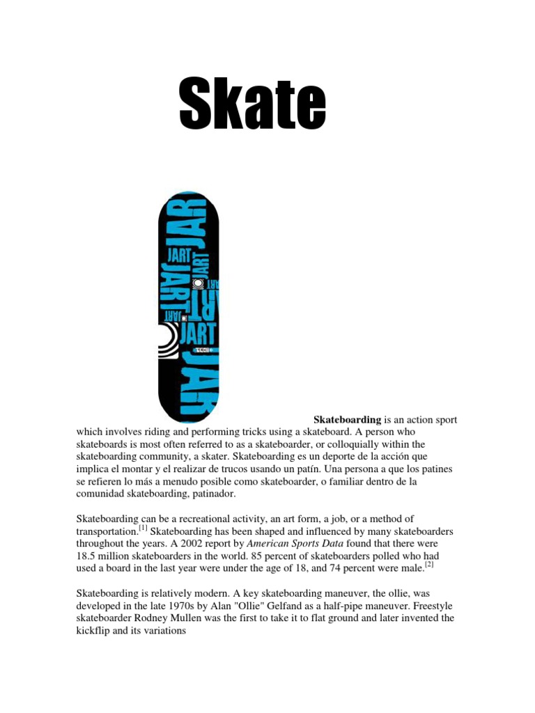 Skateboarding: Tricks and Culture Explained | PDF | Sports & Recreation ...
