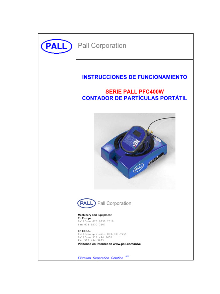 PFC400W User Manual Issue B 240603 - Spa | PDF | Conector eléctrico ...