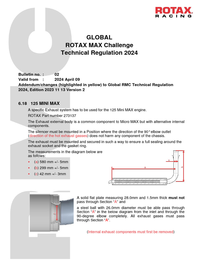 RMC Global Technical Regulation 2024 Bulletin 02 | PDF | Manufactured ...