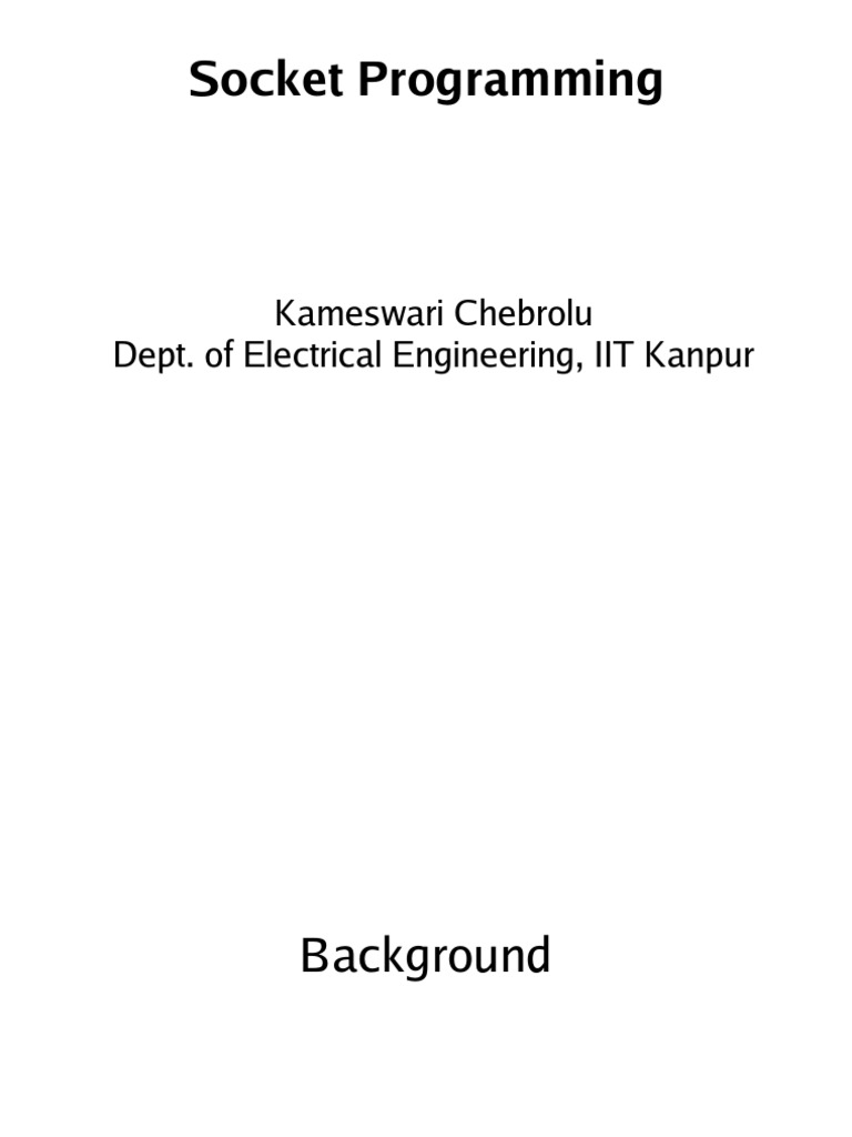 Sockets Program | PDF | Network Socket | Port (Computer Networking)