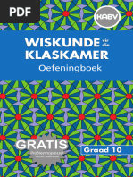 Graad 4 Wiskunde Les Gewone Breuke 2021 | PDF