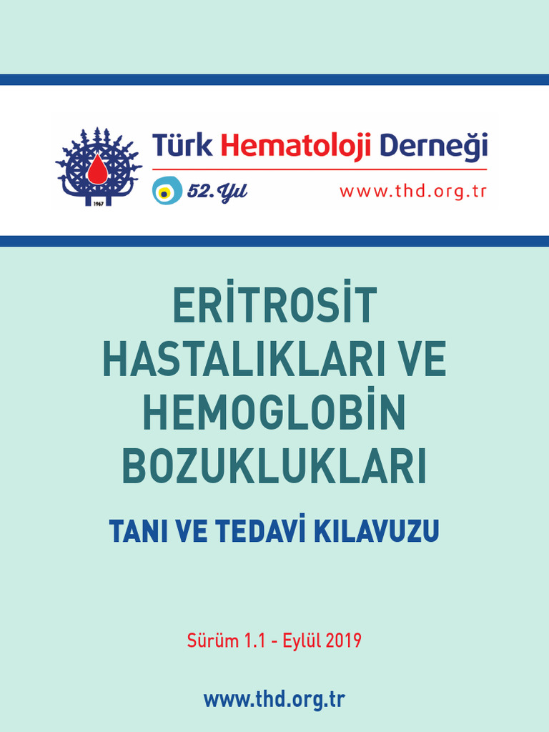 Ertitrosit Tani Ve Tedavi Kilavuzu 2019 | PDF