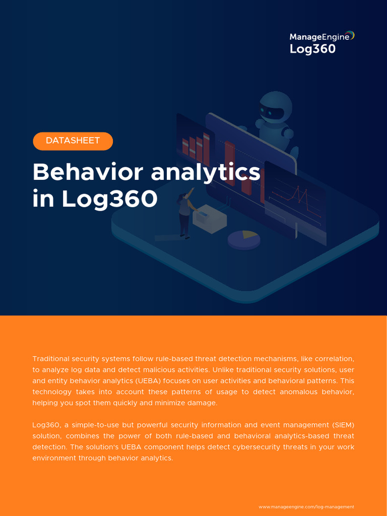 Behaviour Analytics Log360 | PDF | Malware | Computer Security