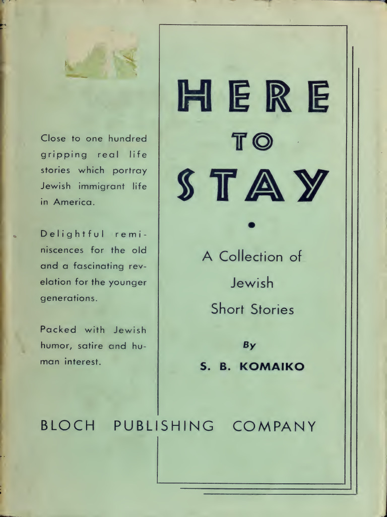 Jewish Ghost Stories | PDF | Jews And Judaism