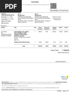 Flipkart Invoice - PDF - Invoice | PDF