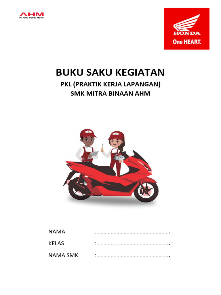 Buku Saku Praktik Kerja Lapangan (PKL) SMK Mitra Binaan Ahm | PDF | Seni