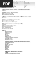 Ict Theory Sample Questions and Answers | PDF | Computer Data Storage ...