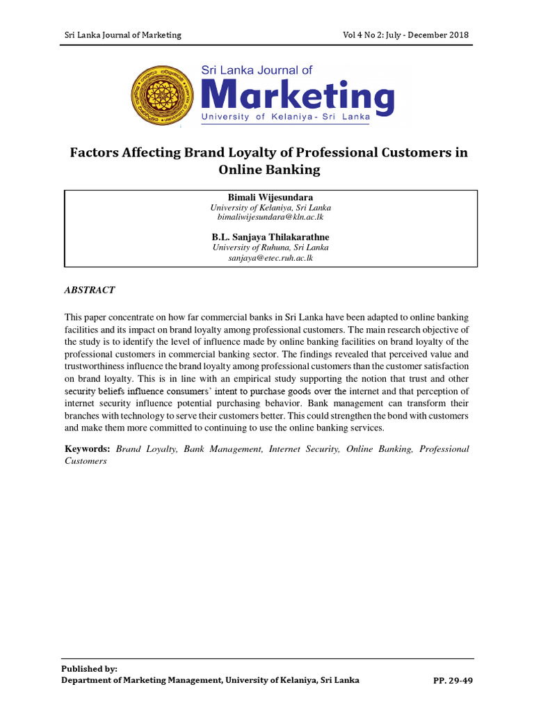 Bimali Wijesundara B. L.Sanjaya Thilakarathne - Online Publish | PDF ...