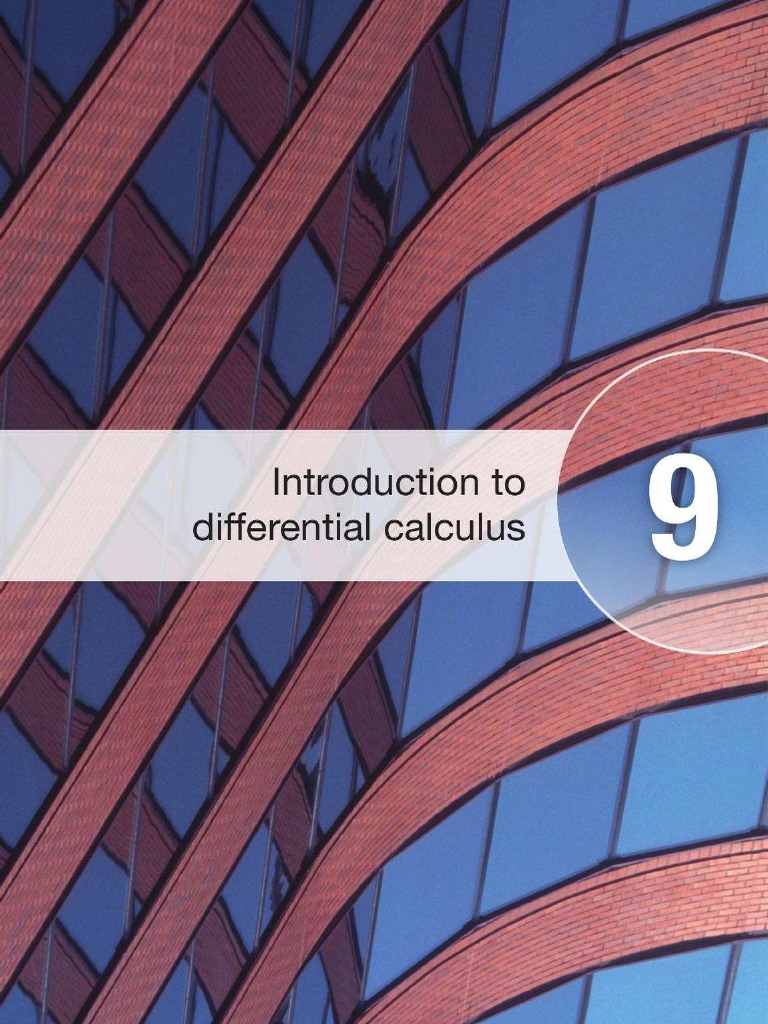 Ch9 Intro To Differential Calculus Pearson AISL | PDF | Derivative ...