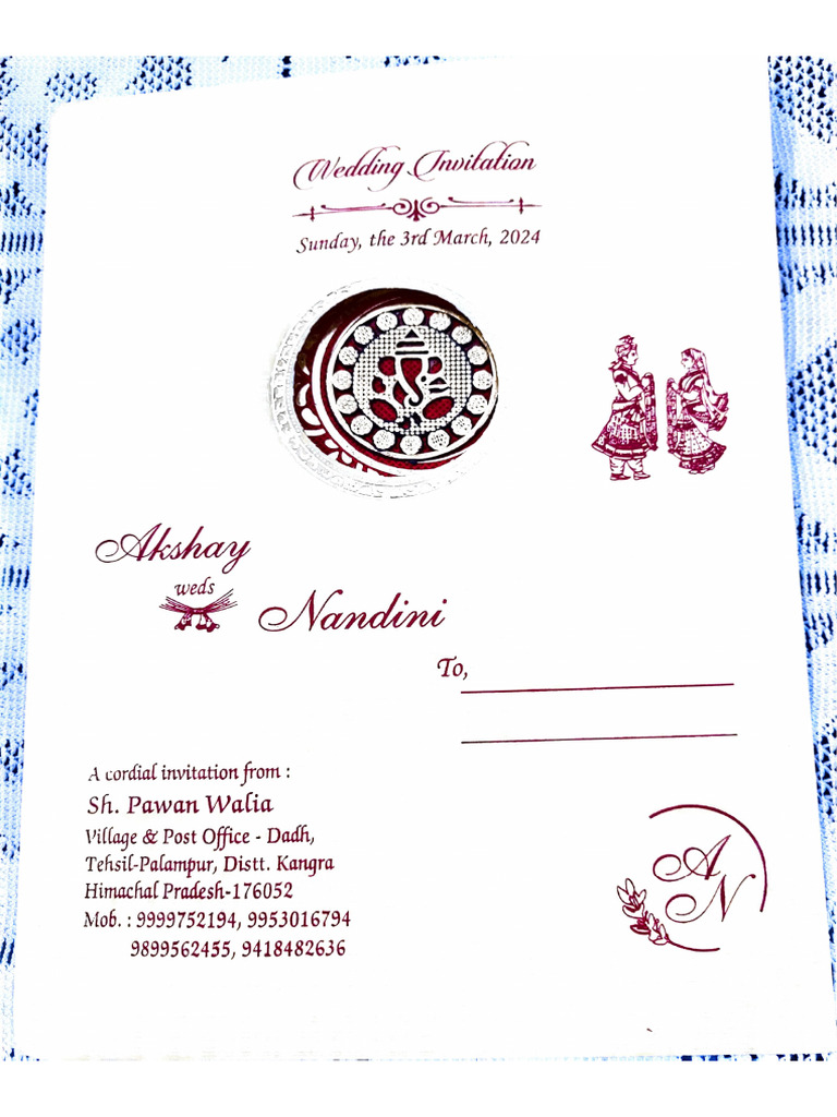 Weddin Card | PDF