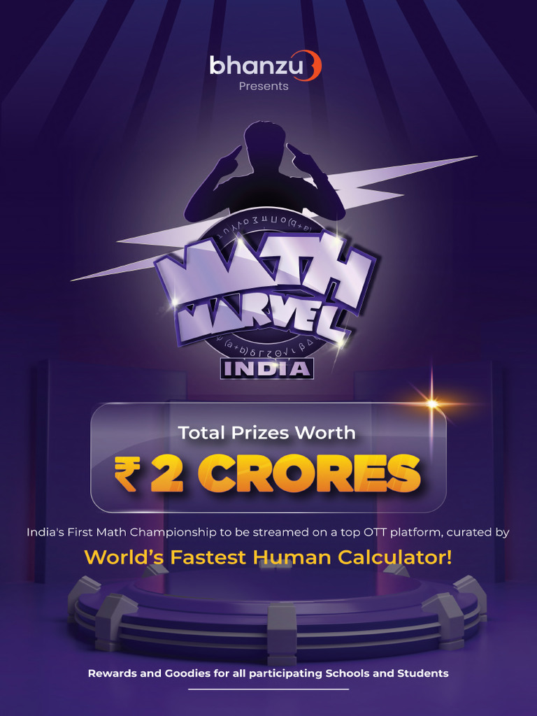 Math Marvel Competition Brochure | PDF